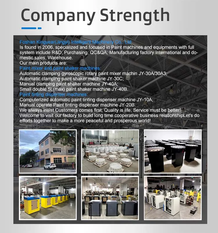 Dual/Twin Arm Double Drum Shaking Mixing Paint Shaker Machine Used in ...