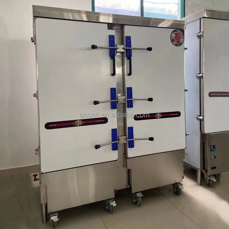 Alibaba.com: 12-tray trolley steamer for buns, rice cakes, fish, crab ...