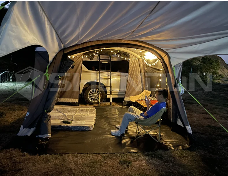 Customized Air Inflatable Trailer Caravan Awning Tent Inflatable Drive ...