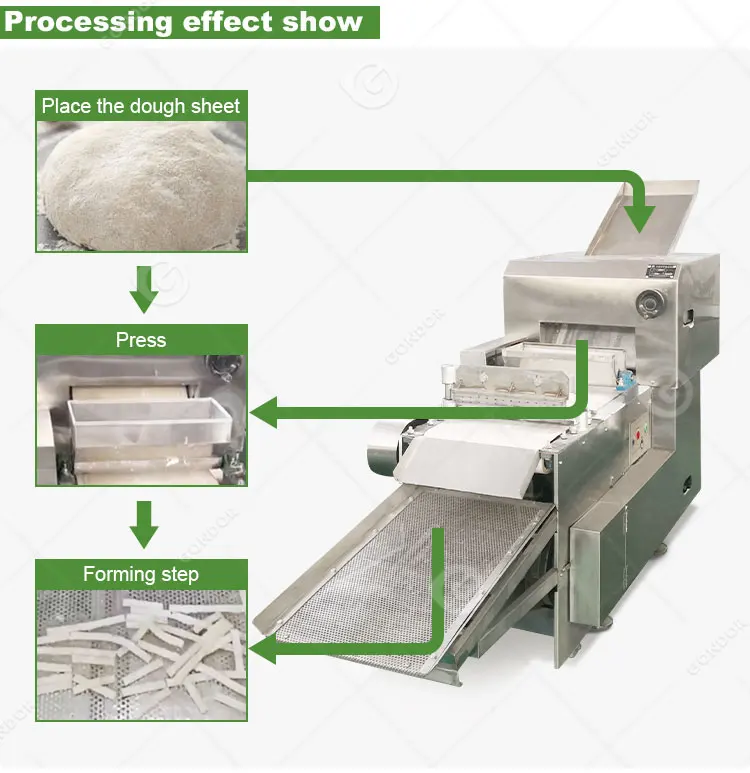 Automatic Dough Cube Snack Grissini Small Fry Chinchin Make Industrial ...