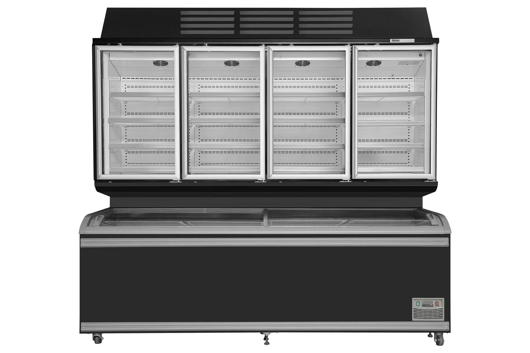 Overhead Combined Island Freezer - 800L to 1320L Capacity