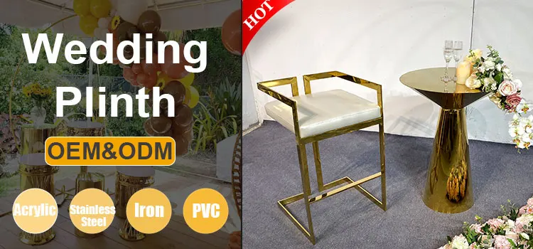 Factory Direct Dessert Cake Plinth Round Acrylic Decoration For Wedding ...