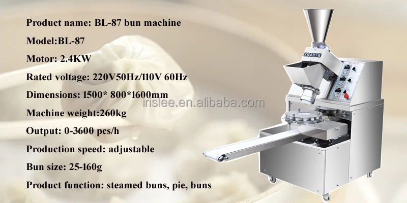 Automatic Soup Dumpling Machine - 110V/220V Steamed Bun Maker for ...