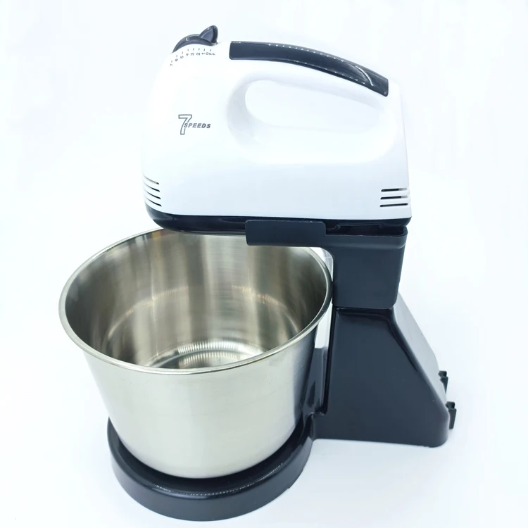 MIMAN Mini Stand Food Mixer 2L for Kitchen With Double Dough Hooks ...