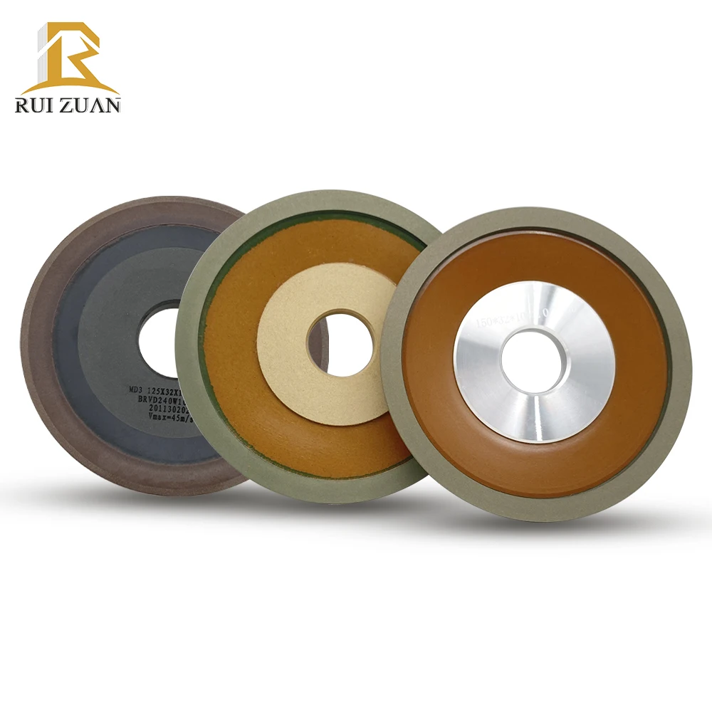 150mm Resin Bond Diamond Grinding Wheel for Carbide TCT Saw Blades