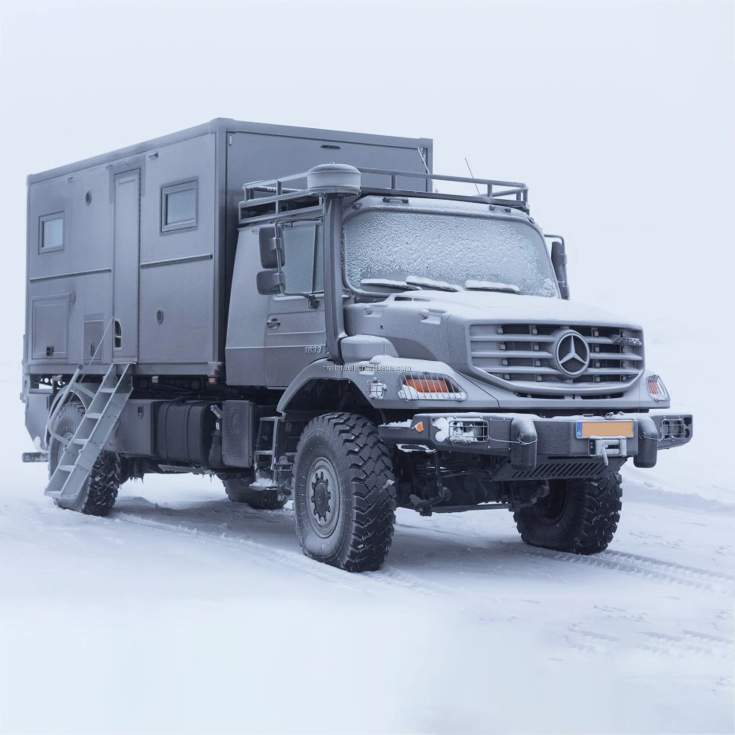 Customizable 18ft Square Truck Camper Shell for DIY Overland Adventures ...