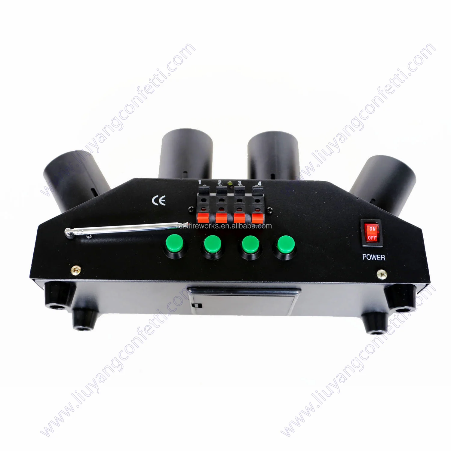 4 Shot Remote Control Wholesale Indoor Stage Firework Firing System for ...