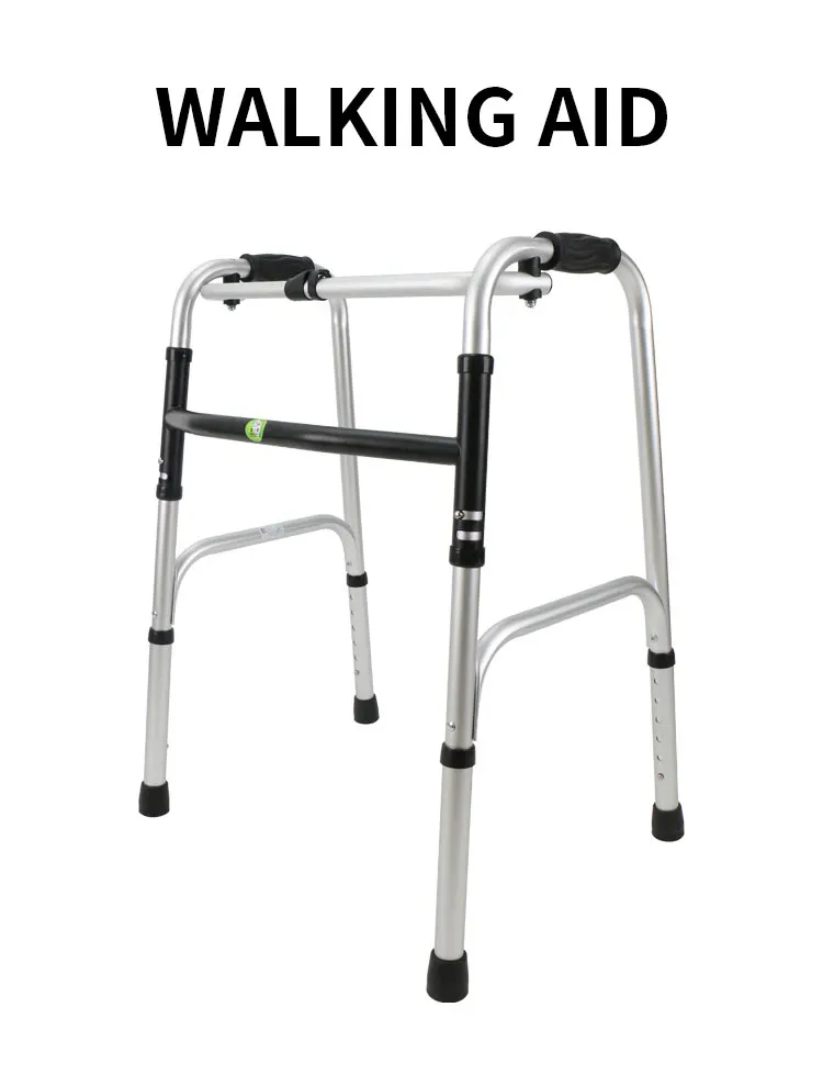 Adjustable Portable Rehabilitation Handicapped Walker for the Disabled