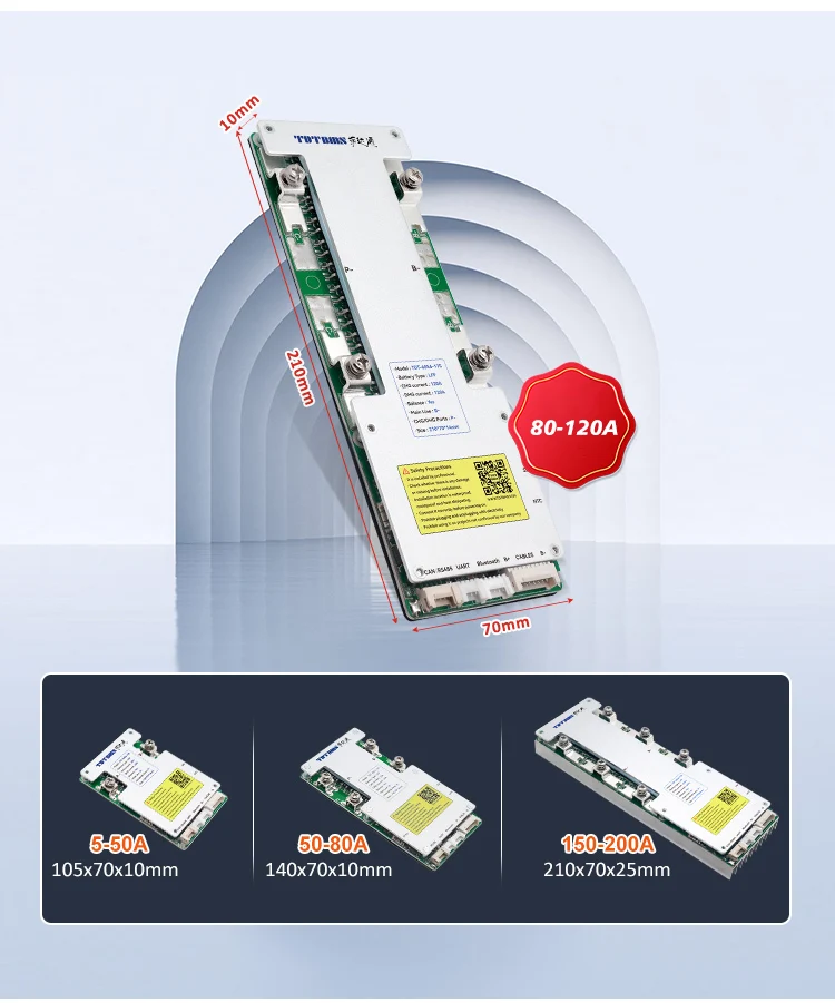 Smart Tdt Bms Battery Management System Bt Lifepo4 Sodium Ion 4s 8s 16s ...