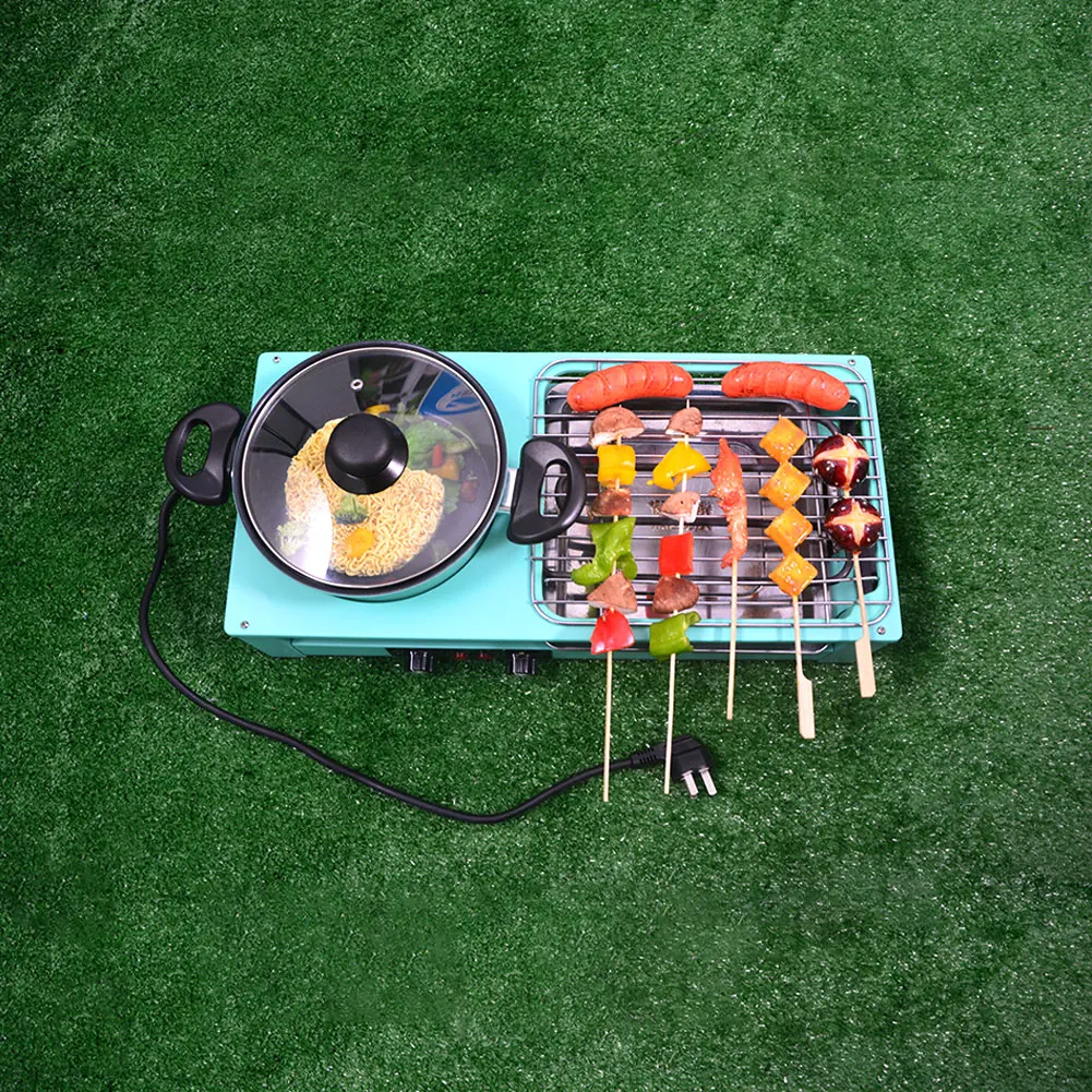 BBQ Cooker Electric Bbq Korean Restaurant Table Indoor Smokeless BBQ ...