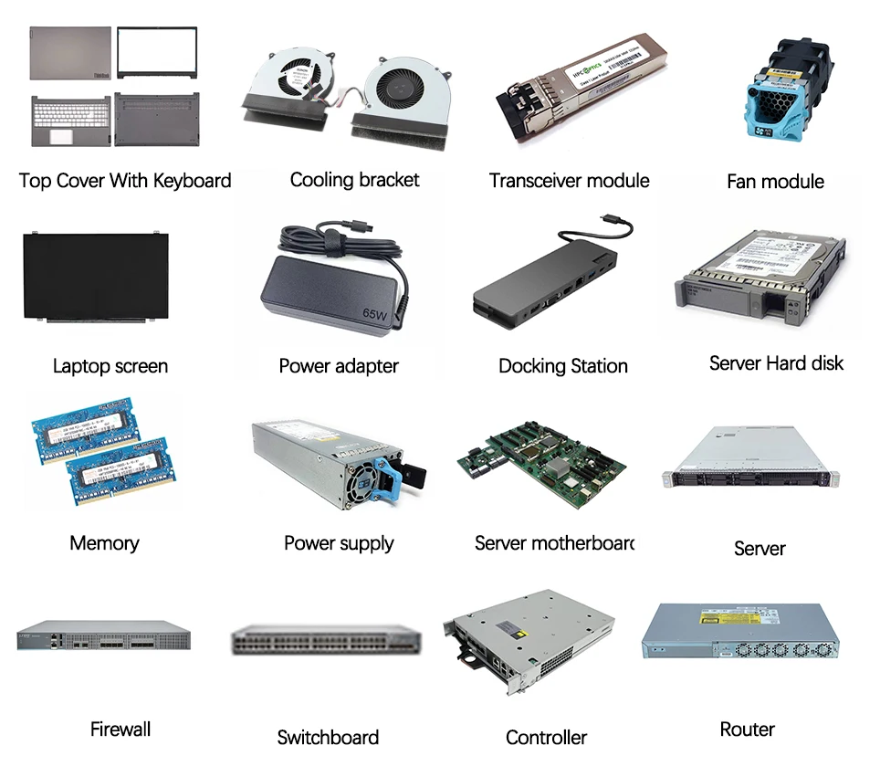 Intel X520-DA4 PE310G4SPI9L-XR-CX3 82599ES Four-port 10 Gigabit Optical ...