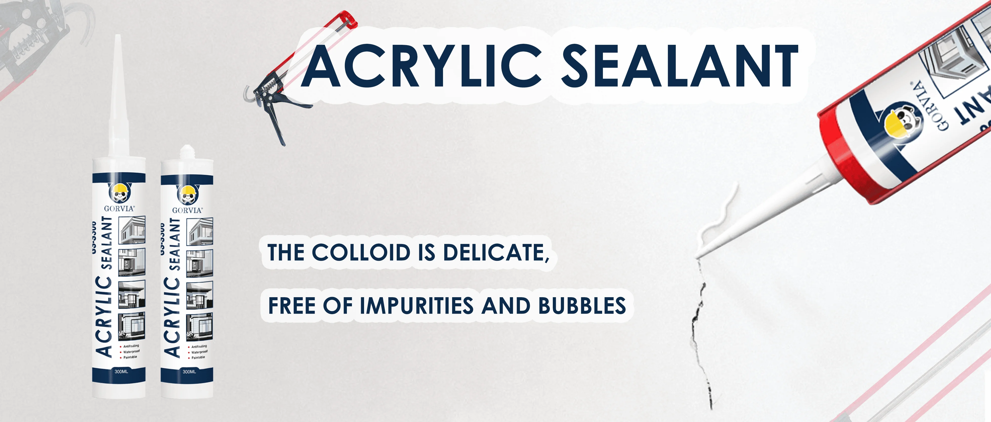 Gorseal Caulking Compound Latex Caulk Acrylic Sealant - Buy Acrylic ...