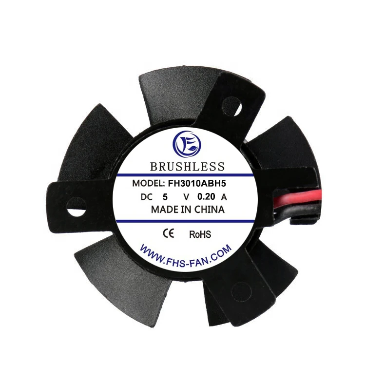 3010 30mm 5/12V 30x30x10mm Bracket Frameless Fan Motorcycle Car Light ...