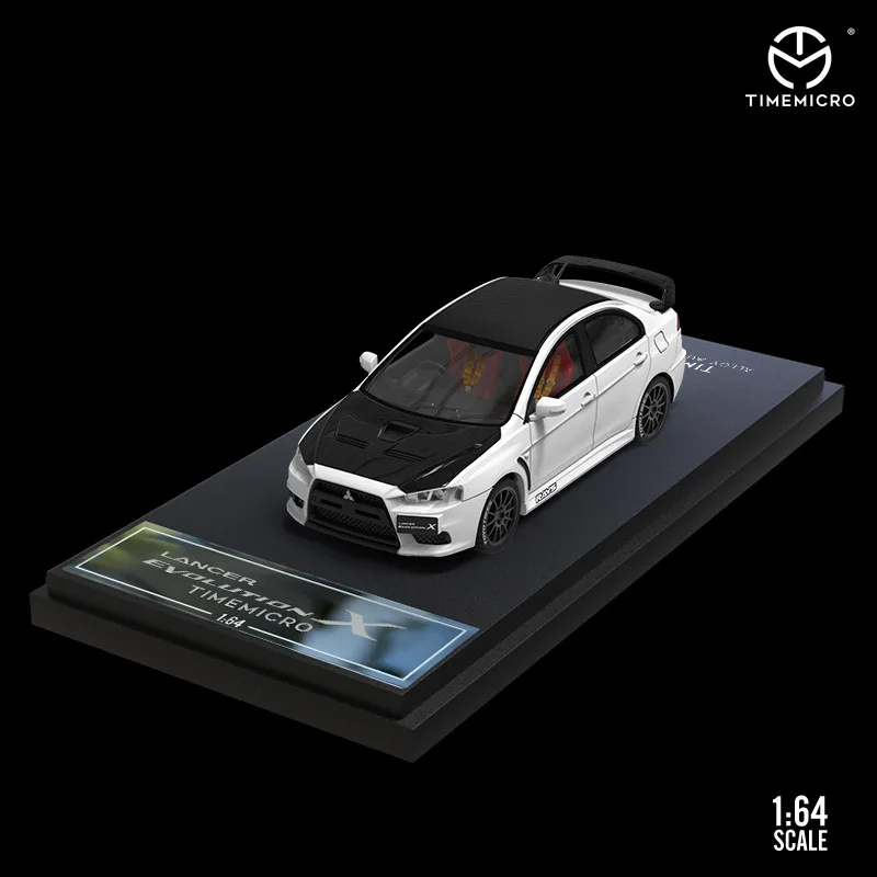 Timemicro 1:64 Mit Subishi Evo Ralliart Color Coating Metal Collectible ...