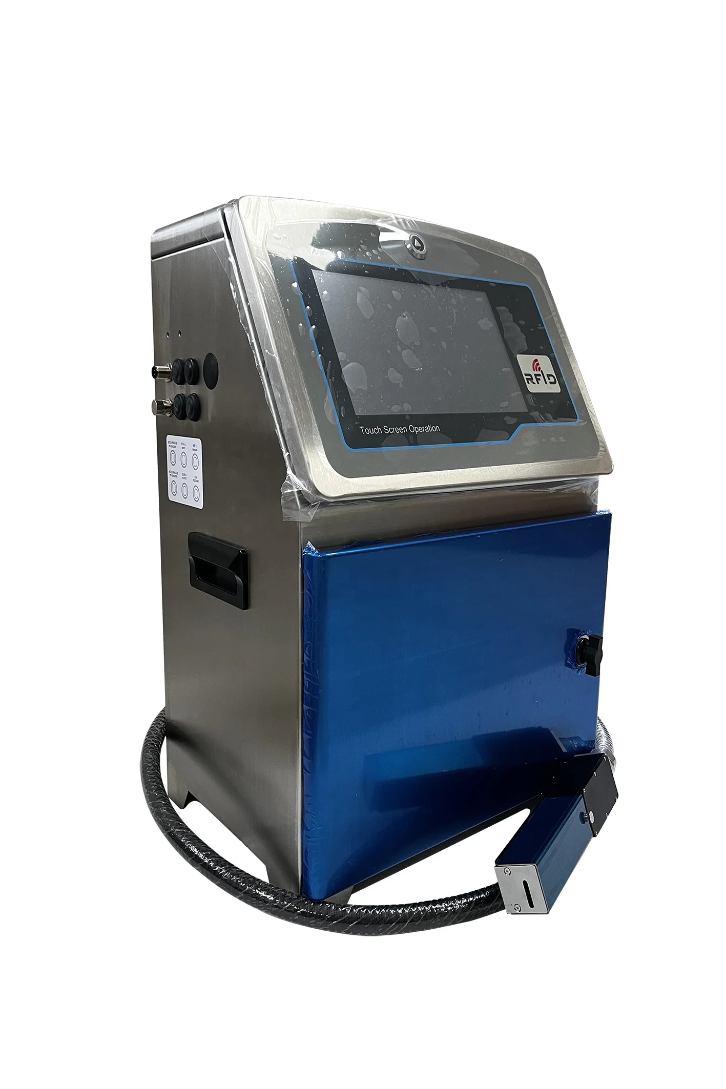 CIJ Inkjet Printer B600 Plus w Touch Screen High Speed Pigment V2 Industrial Product on Line ...