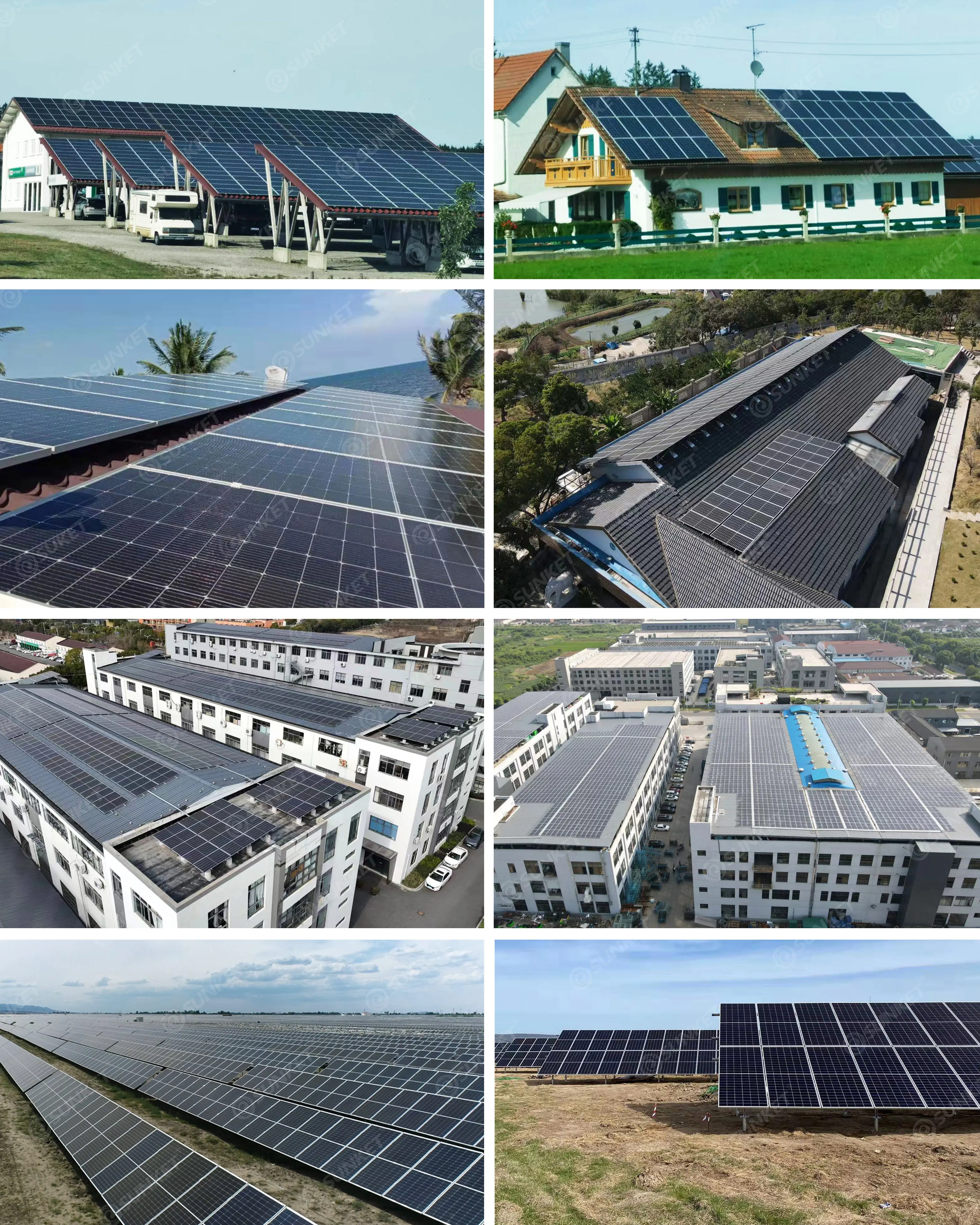 European Warehouse Inventory Solar Power Panel 500W Mono Photovoltaic ...