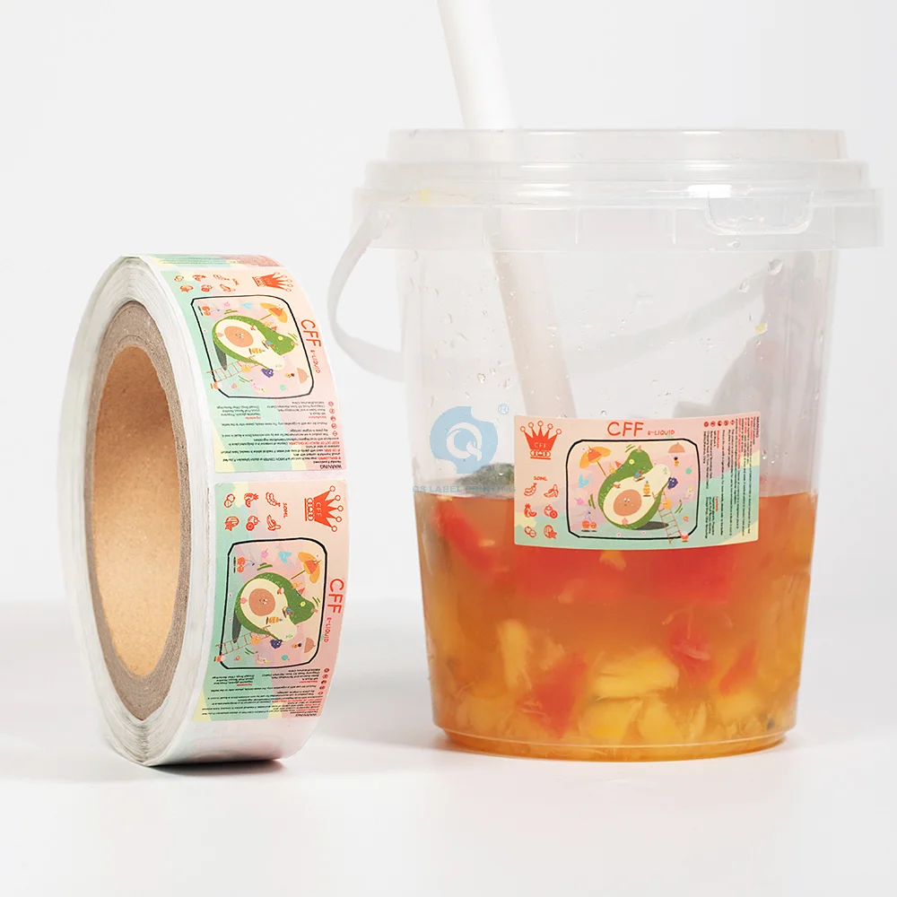 personnaliser custom labels packaging etiquette sticky stickers Self ...