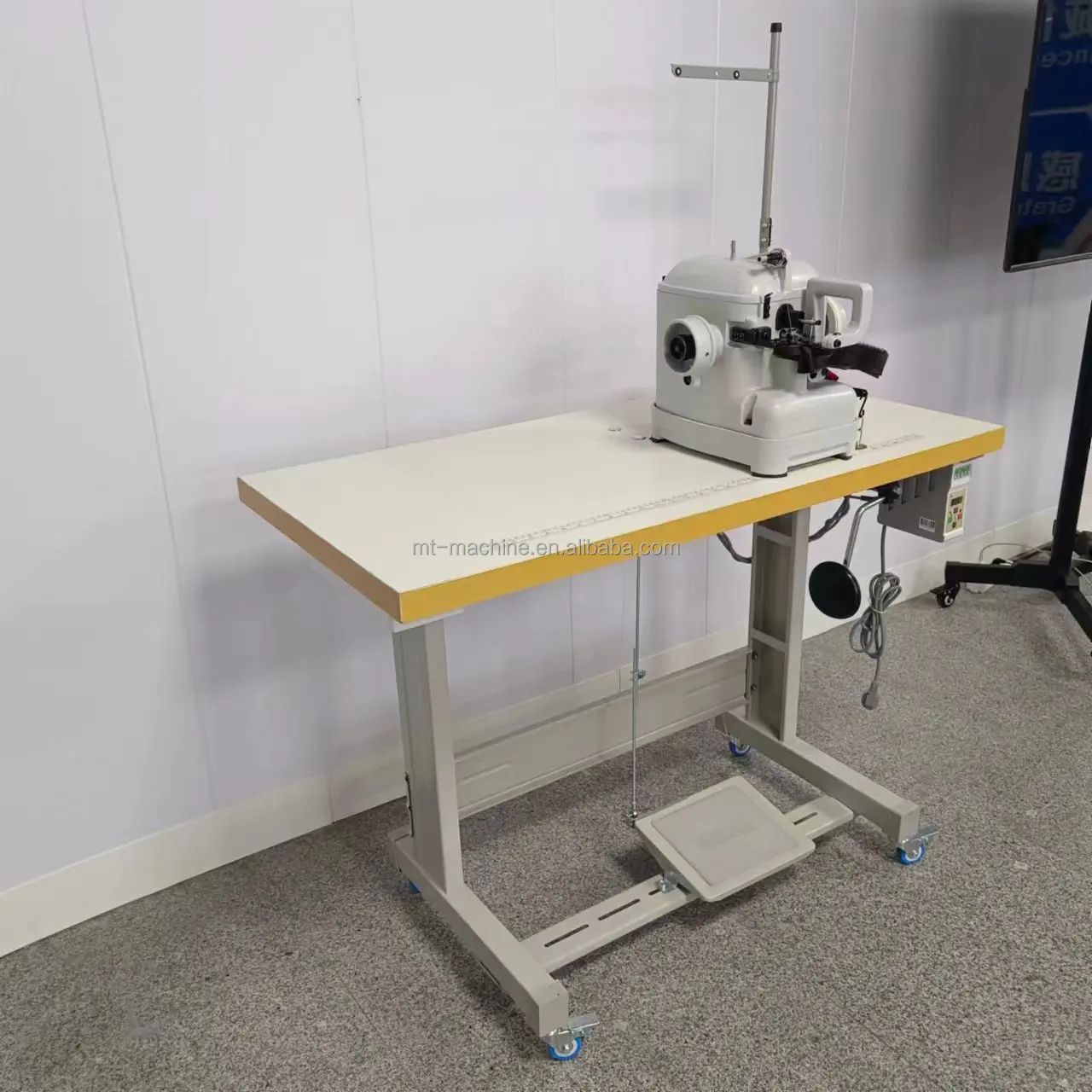 MT-600 Strobel Shoes High Capacity String Lasting Machine