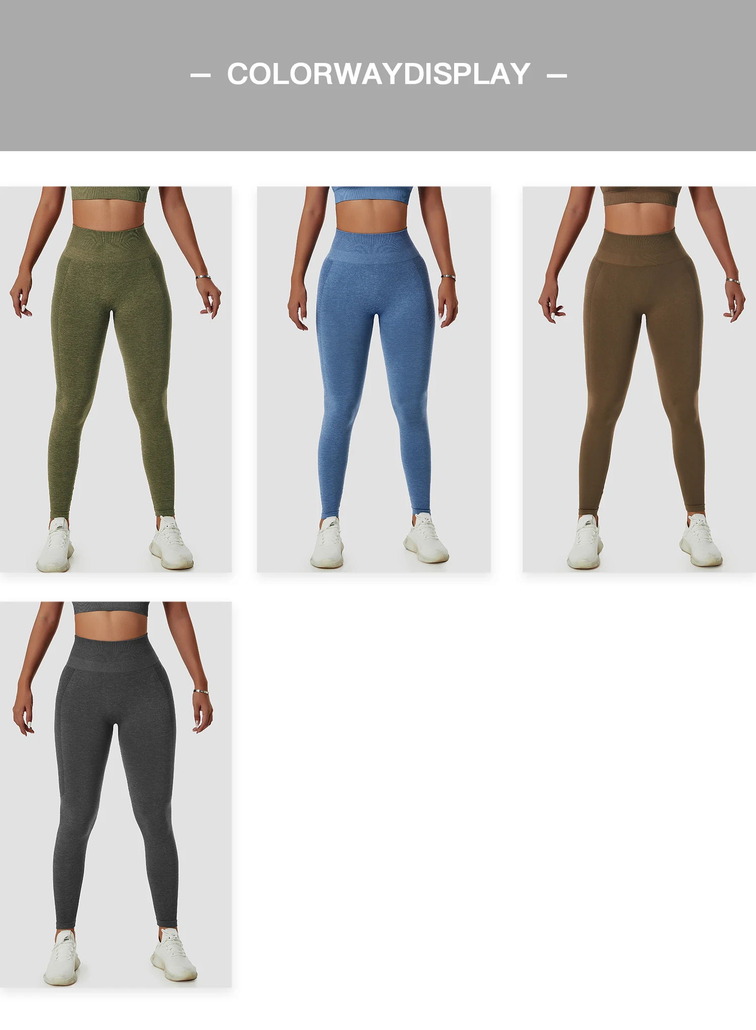 Double Dyed Seamless High Waist Yoga Leggings Side Breathable Mesh Gym Sports Women Pants - Buy ...