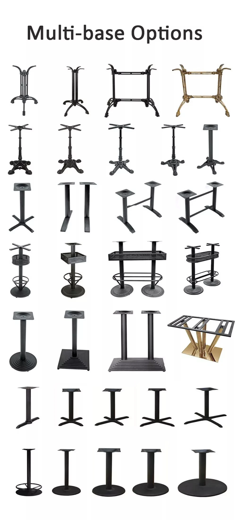 Classical Metal Dining Set - Perfect for Restaurants & Cafes