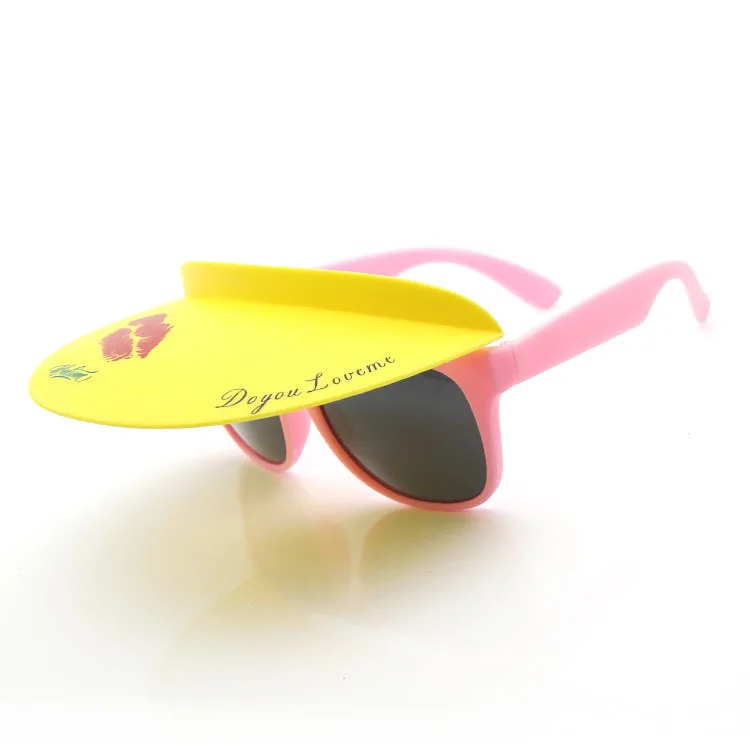 Fashion cute cartoon visor hat style colorful children kids boy ...