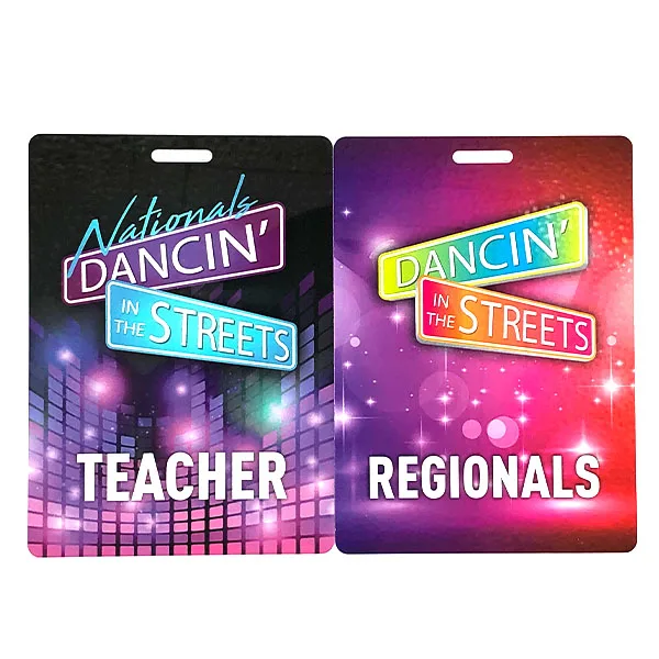 Custom Design Plastic VIP Access Cards - Backstage Passes