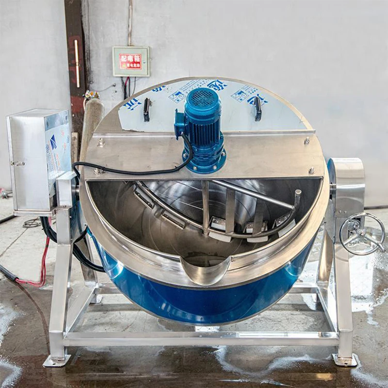 Industrial 100l Electric Steam Gas Sugar Syrup Boiler Machine Candy ...