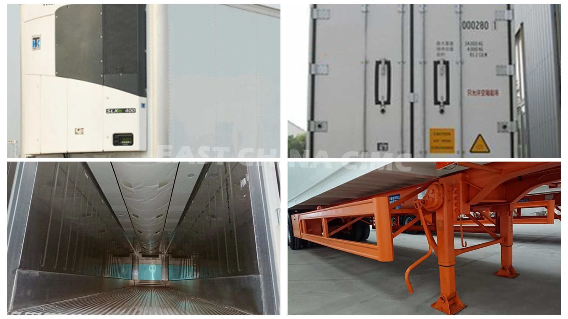 Tri-axle Refrigerated Semi Trailer 53ft for Fruits & Veggies