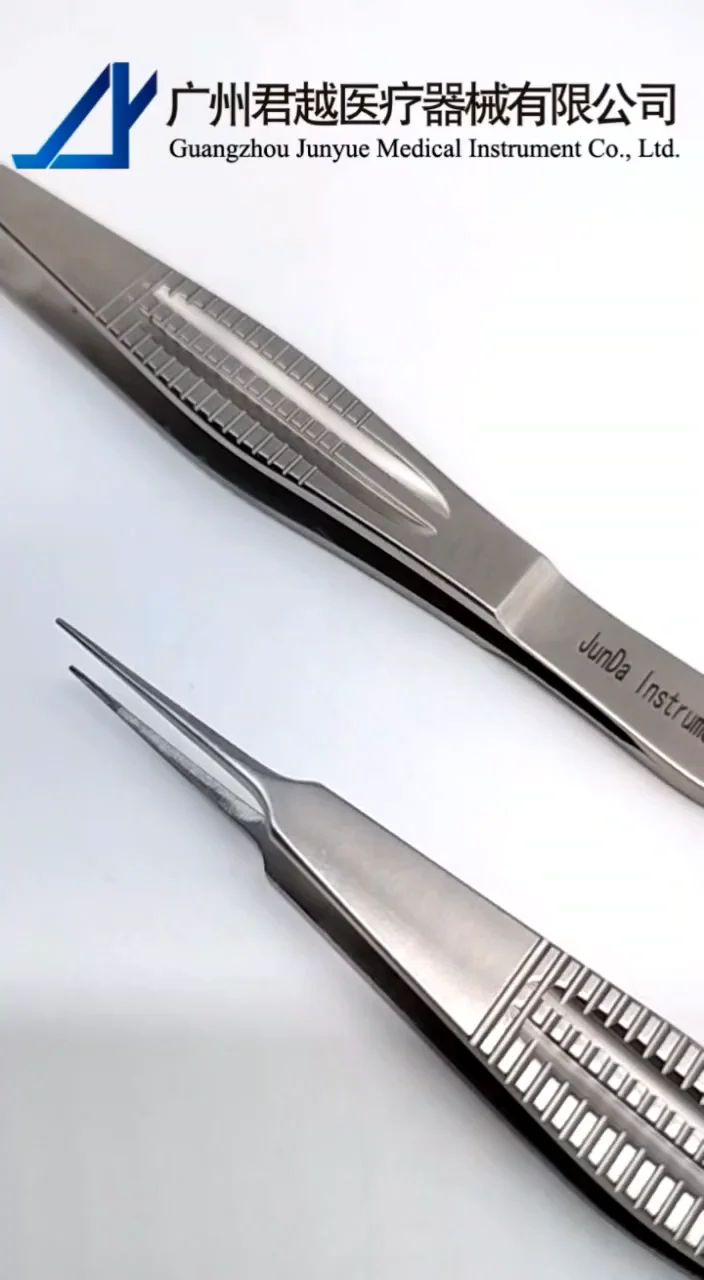 Medical Forceps Sets Iris Forceps Teeth Tissue Dressing Micro Surgery ...