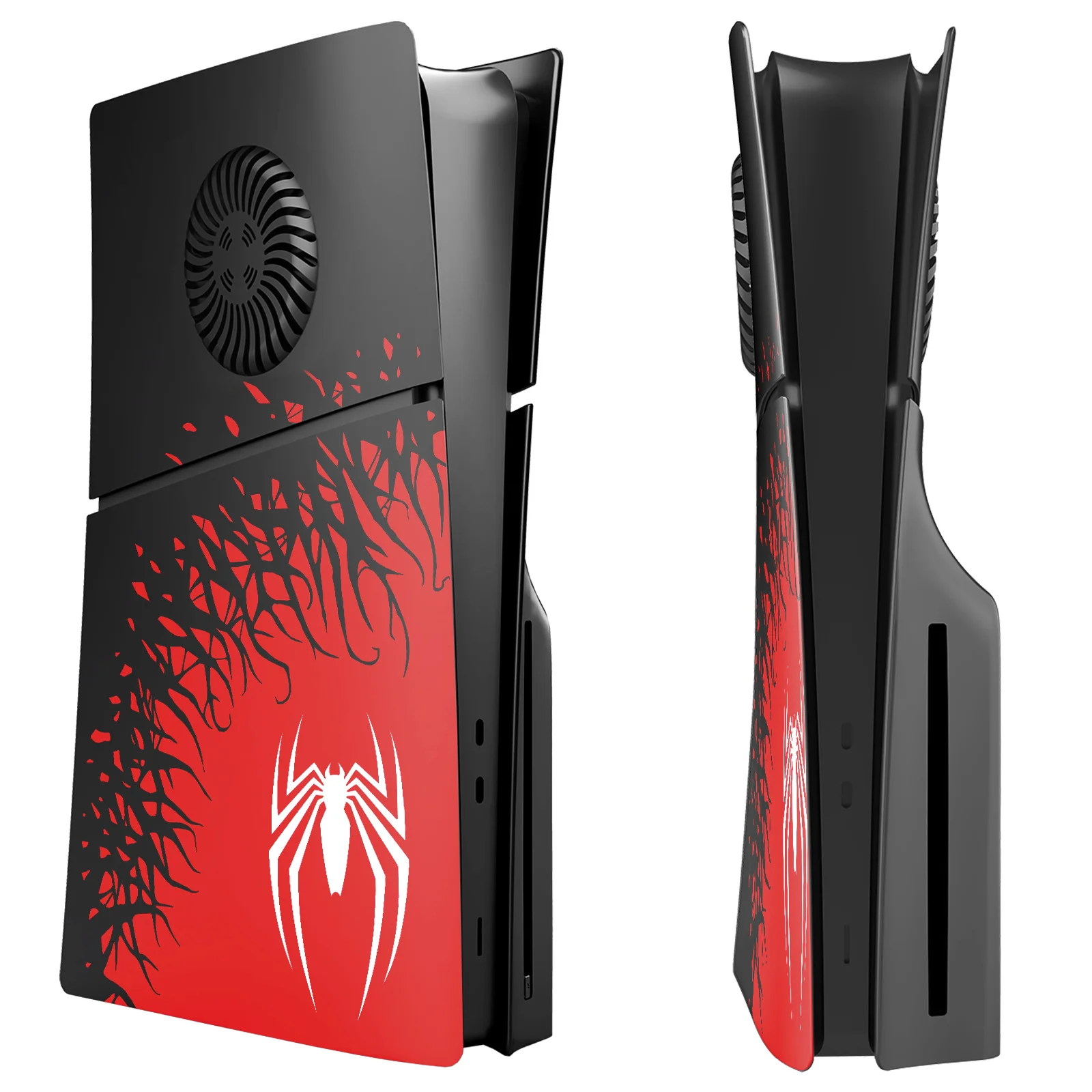 PS5 Slim Replacement Faceplate - Spider Separated Dustproof