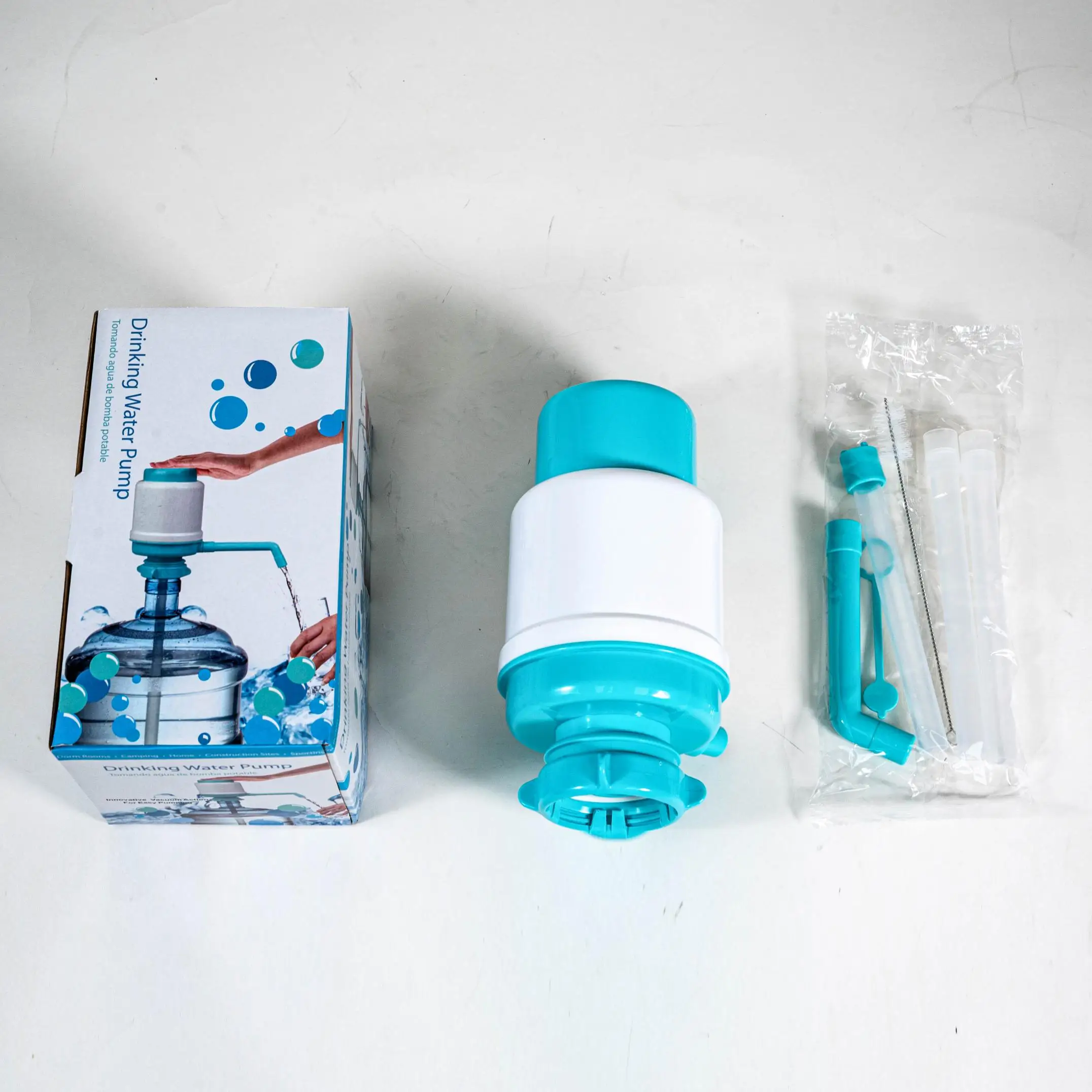 Hand Manual Water Pump - Portable Dispenser for Home & Travel