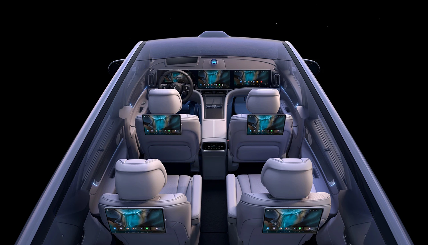 SERES Huawei Aito M9 2024 - Luxury EVR SUV with 6 Seats