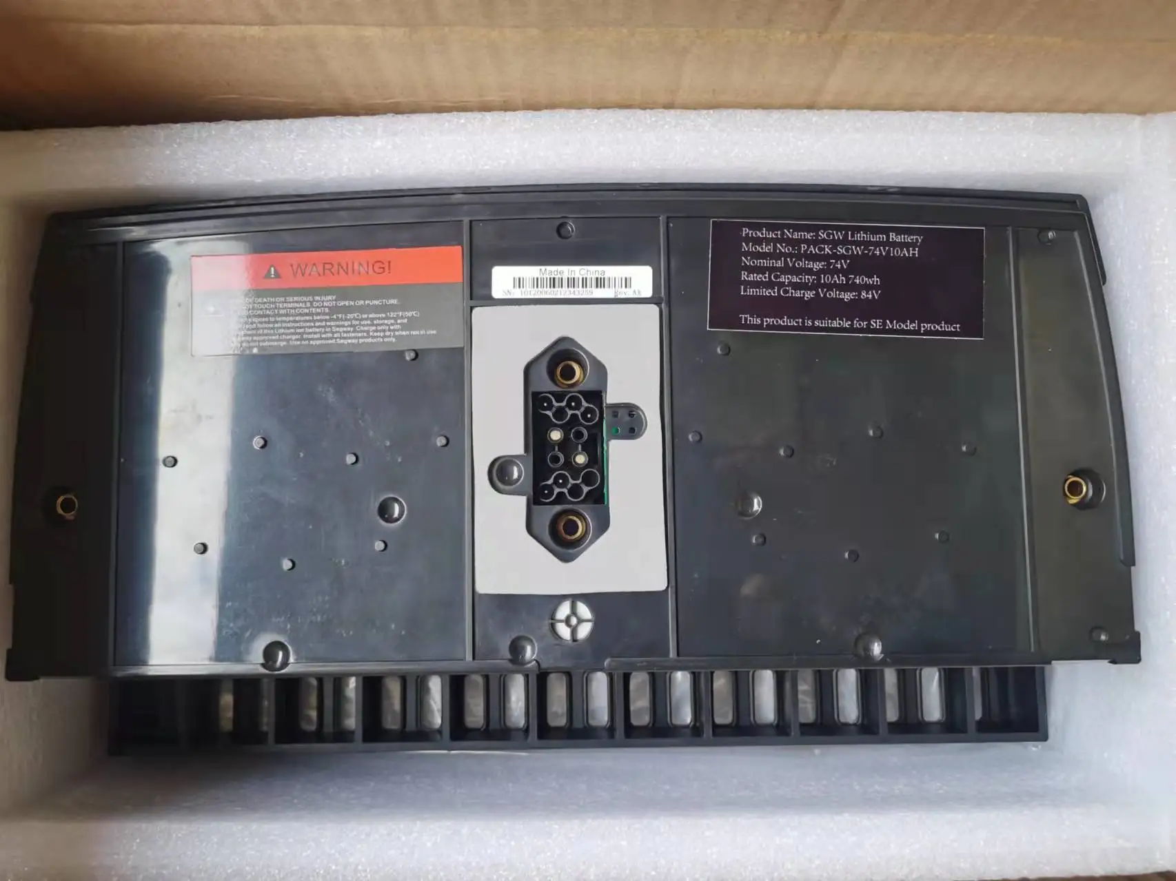 Replacement 73.6v 5.2ah 6ah 10ah 12ah Lithium Battery For Segway I2 X2 ...