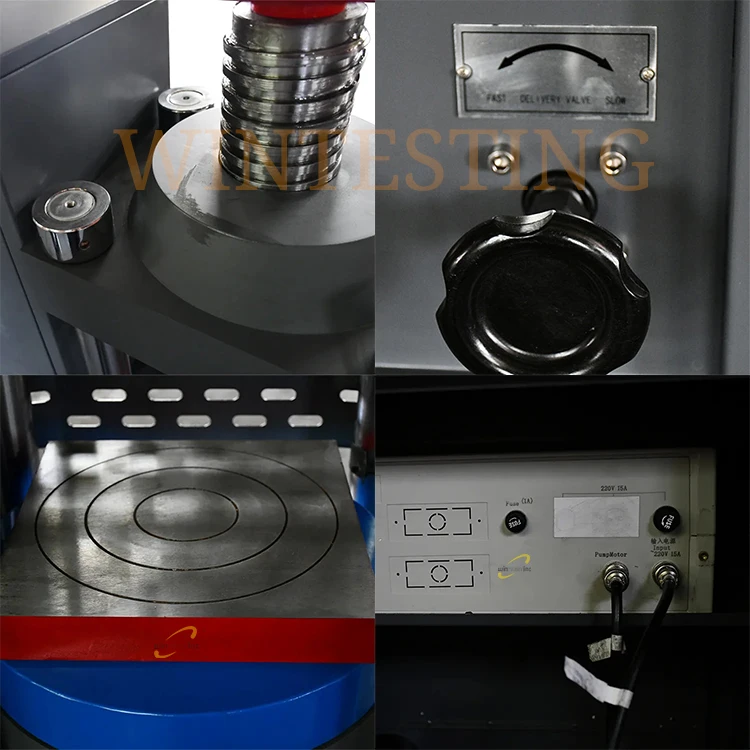 Concrete Compressive Strength Tester - Digital Ctm Machine 2000 Kn