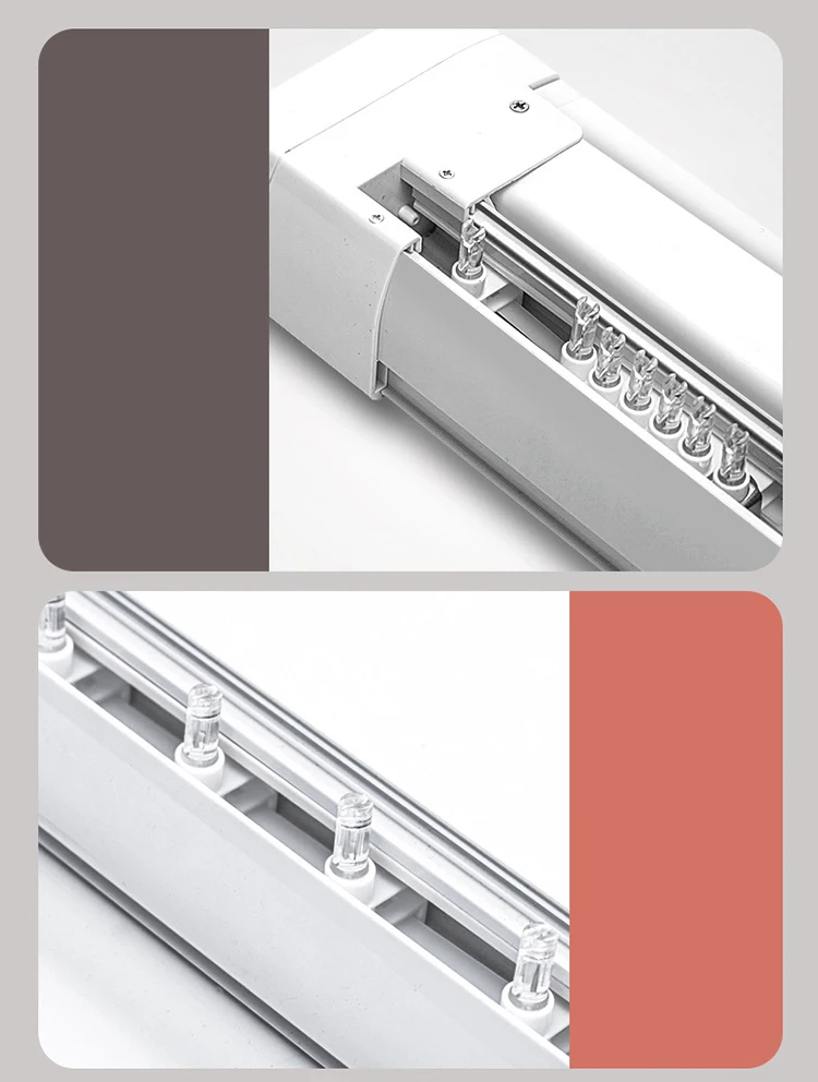 New Design Motorized Sheer Vertical Hanas Blinds Smart Curtain Dream ...