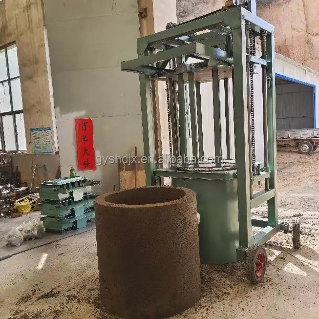 Manhole Culvert Drainage Concrete 1200MM Pipe Making Machinery Cement ...