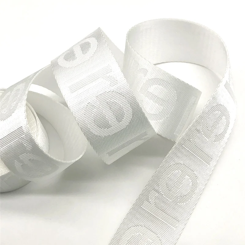 Custom 38mm Jacquard Woven Nylon Webbing Strap for Bags, Shoes & Home ...