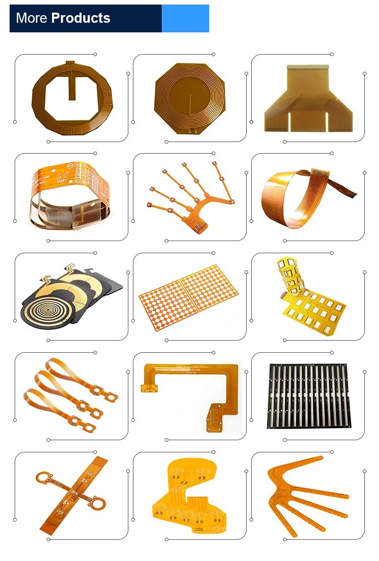 Flexible PCB with RA Copper and Polyimide PI Material