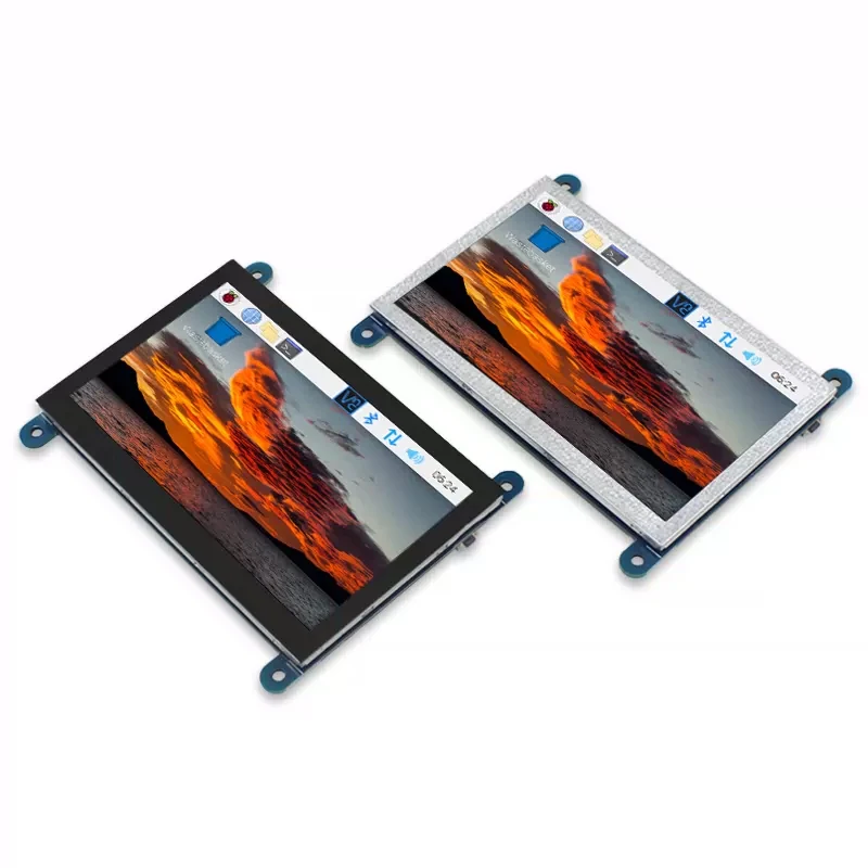 Raspberry Pi 4th Generation B Type 4.3 Inch Screen Raspberry Pi 4b/3b 4 ...