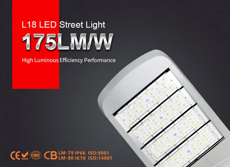 Lepower Intelligent Light L1803 - 50000 Hours LED Street Lights