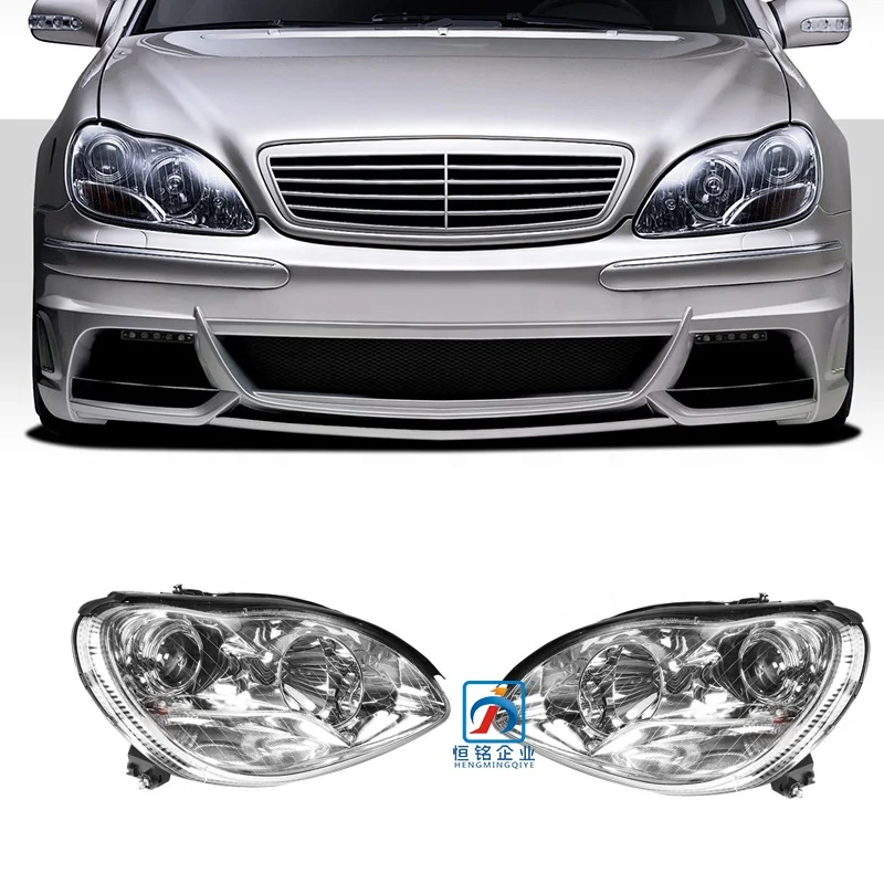 Mercedes Auto Parts - Head Lamp LED Light Headlamp S Class W220