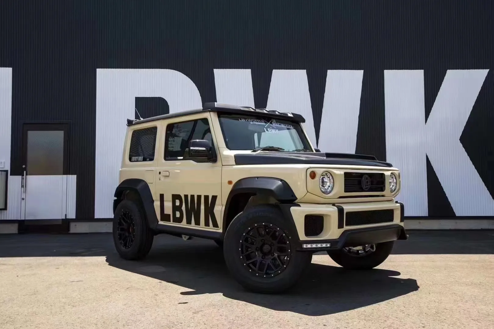 The New Product JIMNY Body Kit JIMNY Upgraded LB Style Front and Rear ...