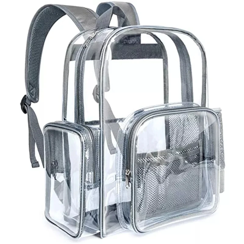 Wholesale Custom Waterproof Transparent Pvc Backpack Women Clear ...