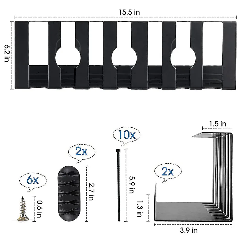 Office Under Desk Channel Type Network Rack Metal Channel Type Cable ...