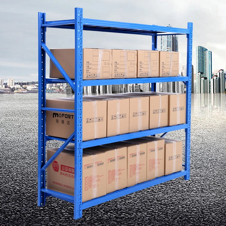 Warehouse Shelf Storages Rack 200kg Loading Bearing Metal Storage ...