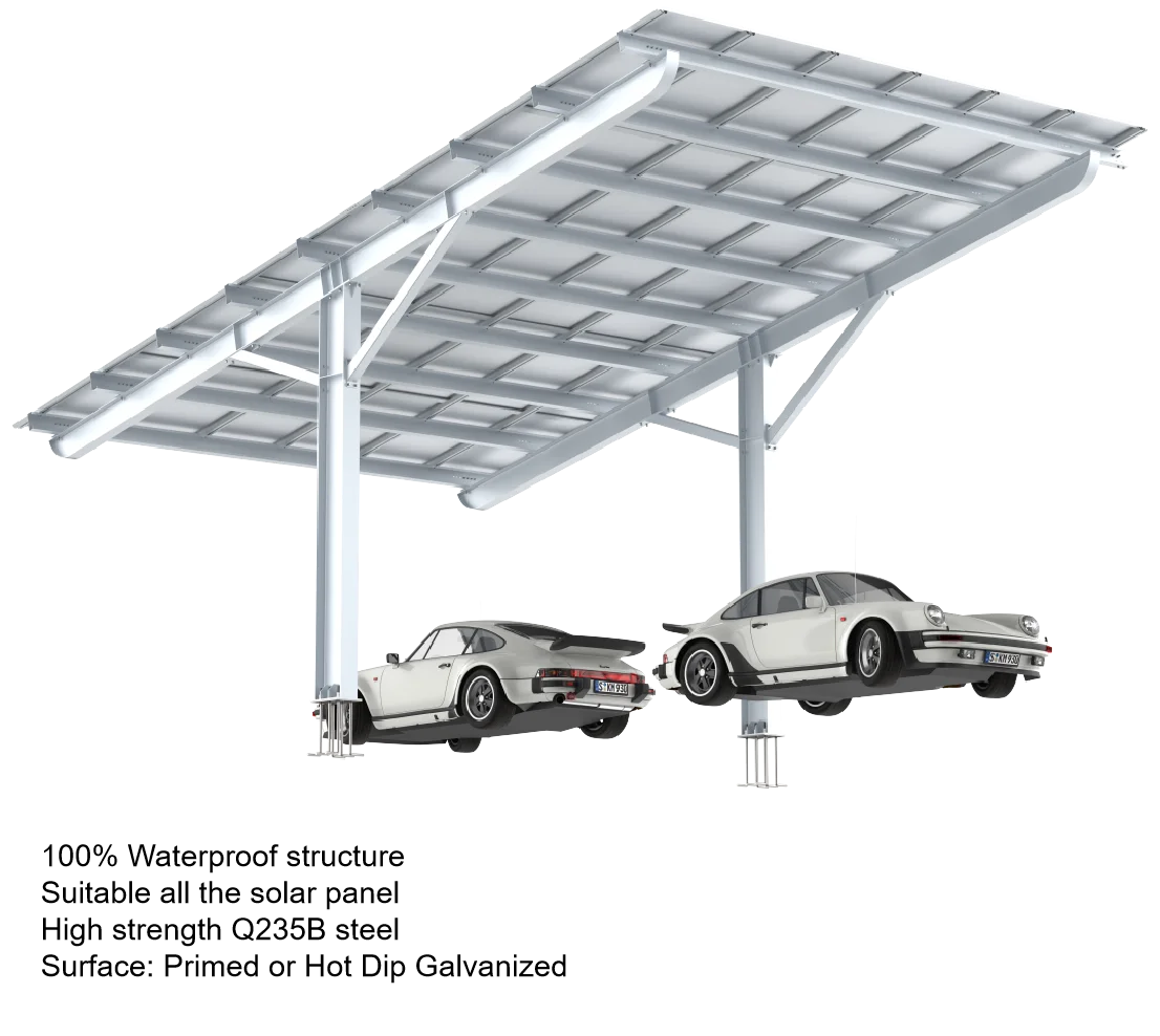 Durable Solar Carport - Trip Solar's Steel Mounting Frame