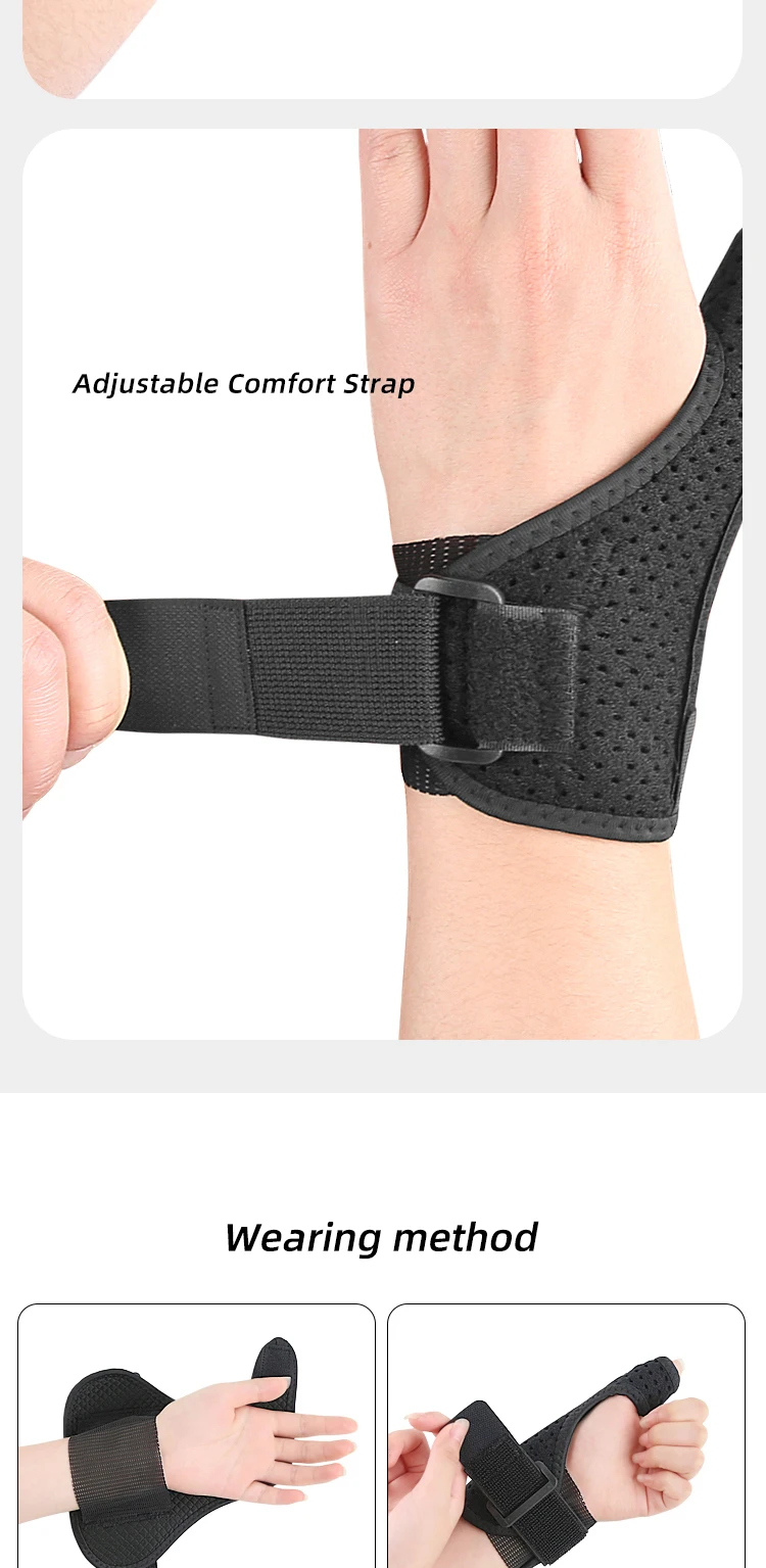 Trigger Thumb Splints Thumb Spica Support Brace Stabilizer For Carpal ...