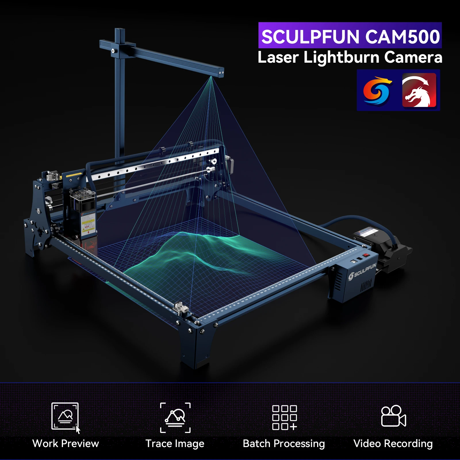 SCULPFUN CAM500 Laser Camera - Precision for Engraving