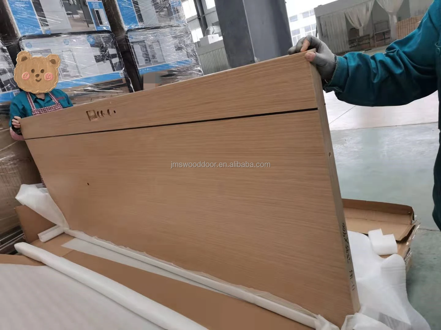 Internal Waterproof Solid Core Pvc Material Mdf Flush Door Internal ...