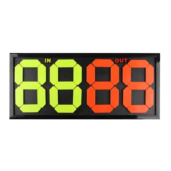 Football Soccer Substitution Board Double Side Display Manual Football ...